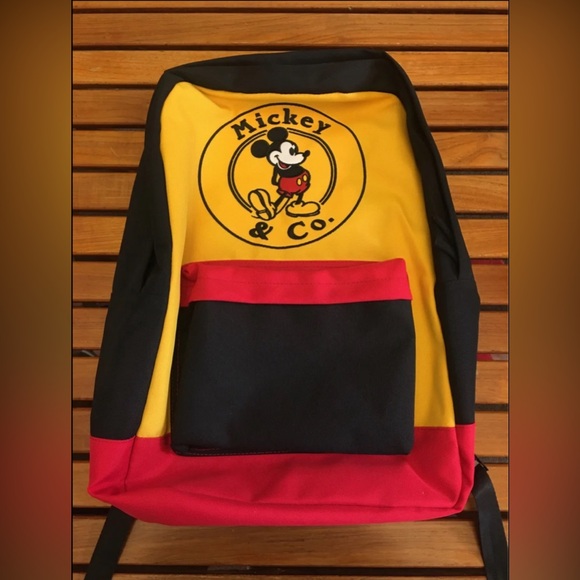Disney | Bags | Nwt Disney Mickey Co Full Size Backpack | Poshmark